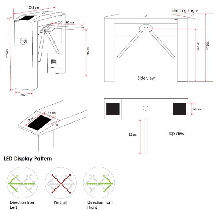 Tripod Turnstile Gate - Installation and Maintenance